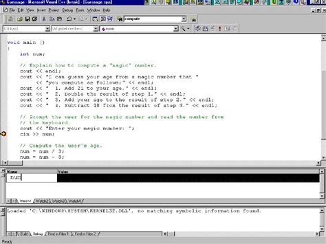 Visual C Debug Vc Debug Visual C Tutorial Mfc Debug Assert