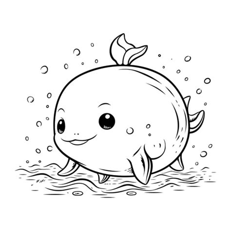 Книжка Розмальовка Дітей Дельфін Розмальовка Дітей Стоковий вектор ©ibrandify 681863080