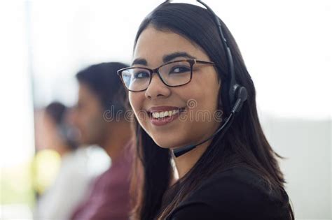 Business Woman Call Center Portrait And Happy For Customer Service E