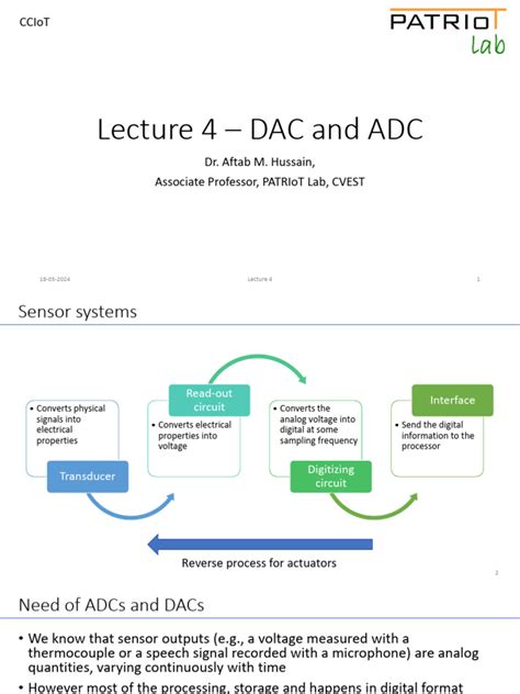 Lecture 4 Adc And Digital Communication Download Free Pdf Analog To Digital Converter