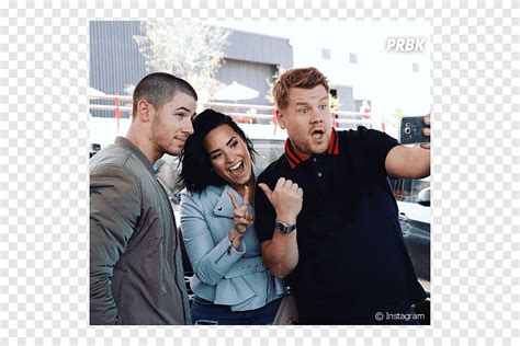 نيك جوناس ديمي لوفاتو The Late Late Show مع جيمس كوردين كاربول كاريوكي