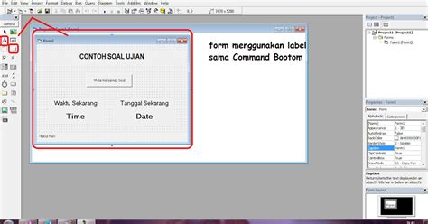Membuat Aplikasi Sederhana Kuis Atau Soal Denganform Form Di Vb6