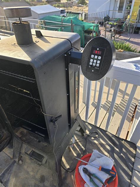PID Controller Extension Kit For The Vertical Smoker Smoke Daddy Inc