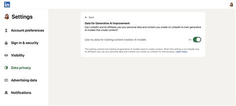 if you are in the us linkedin automatically allows your information