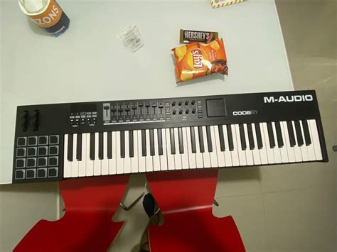 M Audio Midi Keyboard Piano Code 61 Hobbies And Toys Music And Media