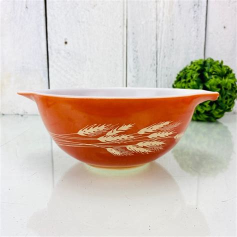 Wheat Pattern Pyrex Etsy