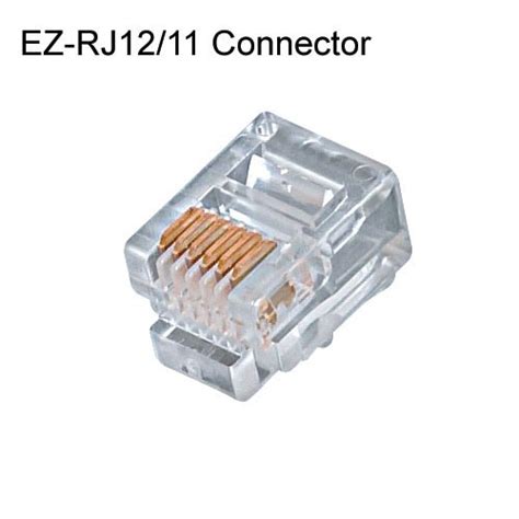 EZ RJ45, RJ11 & RJ12 Plug Connectors - Cableorganizer.com