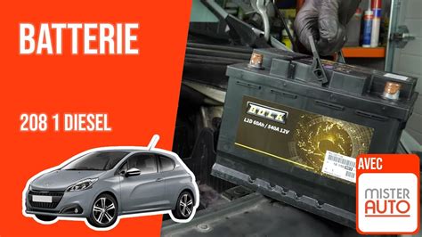 Changer La Batterie PEUGEOT 208 1 1 6 BlueHDI YouTube