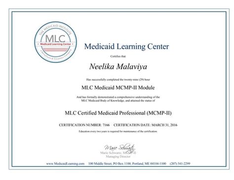Mlc Certificate Of Completion Ppt
