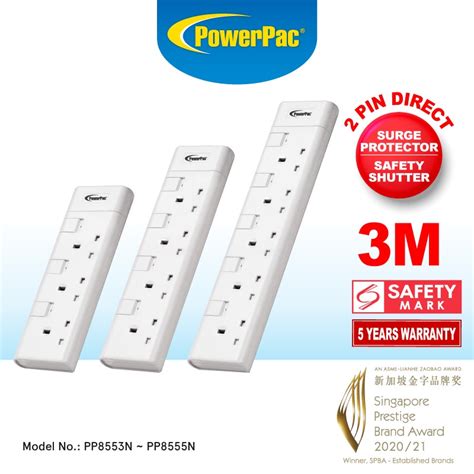 Powerpac Extension Cord Extension Socket Power Cord Power Extension