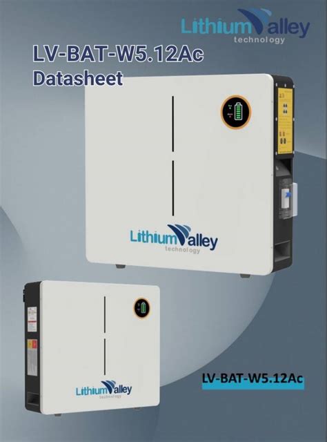 LV BAT W5 12Ac Datasheet Lithium Valley