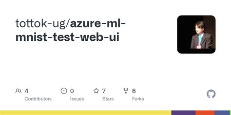 github tottok ug azure ml mnist test web ui