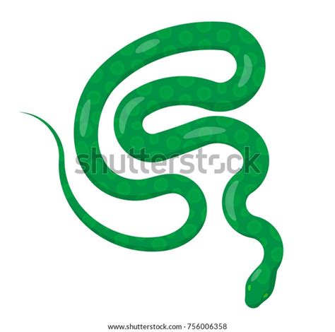 Curved Slither Python Top View Icon Shutterstock