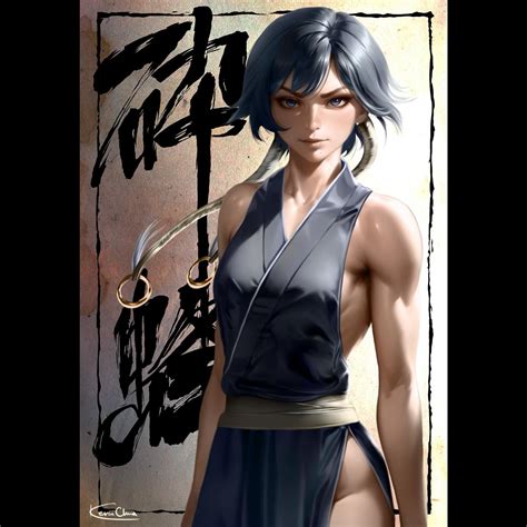 Art By Kevin Chua Soi Fon Bleach Fan Art My Anime Take On Soifon