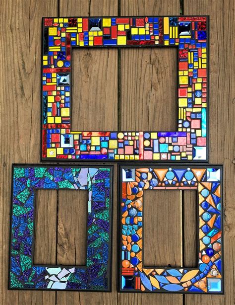 Custom Mosaic Frames By Tina Wise Crackin Mosaics