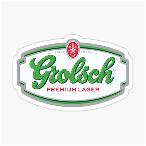 Premium Green Grolsch Lager Sticker By Polinasi87 Redbubble