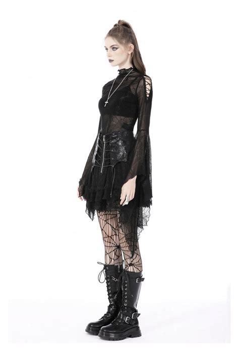 Spiderling Mesh Top Vampirefreaks