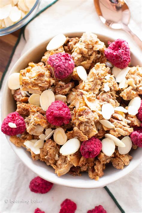 Best Healthy Granola Recipe 4 Ingredients Beaming Baker