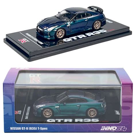 Inno64 Nissan Gt R R35 T Spec Midnight Purple In64 R35ts Mp 164