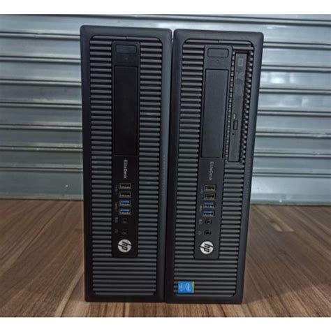 Jual PC HP PRODESK ELITEDESK I5 GENERASI 4 GEN 4 RAM 8GB SSD 256GB TINGGAL PAKAI GARANSI