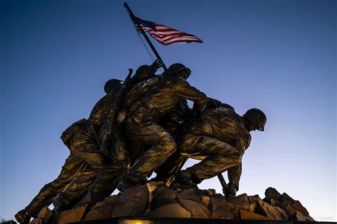 U S Marine Corps Iwo Jima Memorial Washington Dc Usa