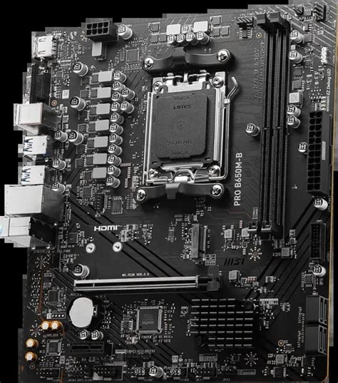 Placa Madre Msi Pro B650m B Ddr5 Am5 Teslards