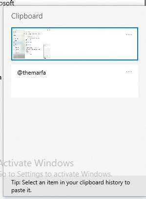 How To View Your Clipboard History In Windows 10