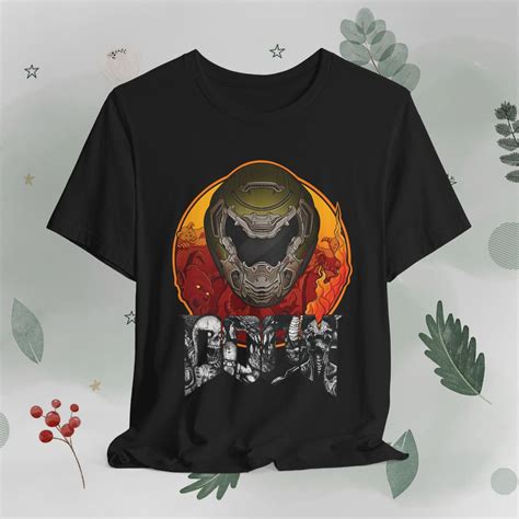 Doom Game T Shirt Doomguy Id Software Demons John Carmack Eternal
