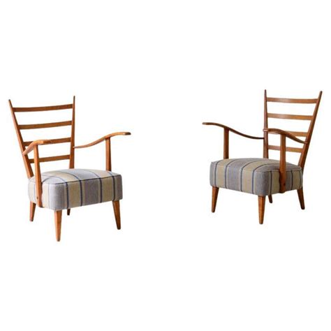 Vito Latis Unique Pair Of Rattan And Metal Armchairs For Sale At 1stdibs