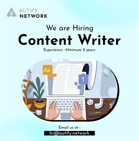 autify network on linkedin hiring contentwriters autifynetwork joinus