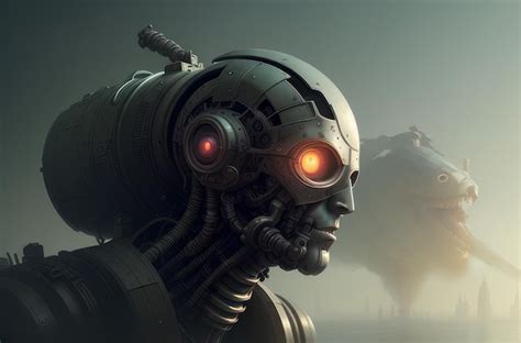 Künstliche Intelligenz übernimmt und zerstört Welt Apocalypse