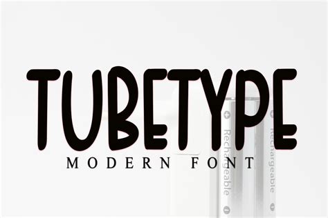 Tubetype Font By Pipi Creative · Creative Fabrica
