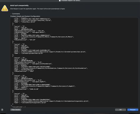 Game Playdota 2 Crash On Launch · Issue 10017 · Valvesoftwaredota2