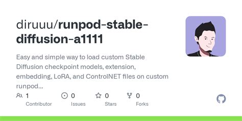GitHub Diruuu Runpod Stable Diffusion A1111 Easy And Simple Way To
