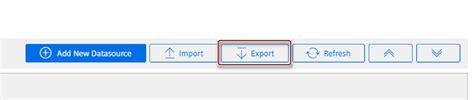 Importing Datasource Configurations Developer Documentation