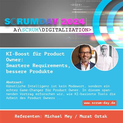 Ki Scrumday2024 Agile Scrum Community Digitalization Scrum Events Hlsc Gmbh