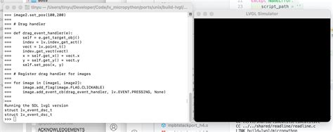 I Cant Use Lvmicropython On Macos Micropython Lvgl Forum