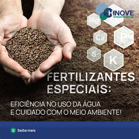 Hinove Os Fertilizantes Especiais Da Hinove Desempenham Um Papel