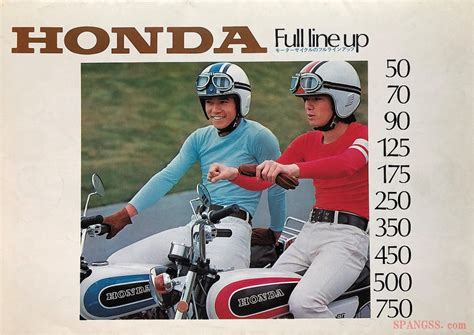 【旧車・絶版車】1972年50年前のホンダのオートバイ総合カタログ掲載車両38台。cb、ダックス、エルシノア、スーパーカブの現行モデルへの