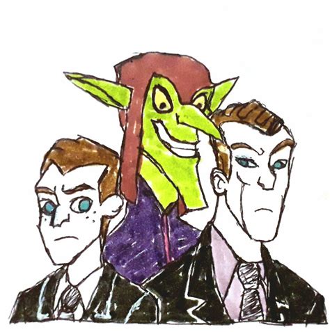 Spider Man Harry And Norman Green Goblin Tssm By Fabsegdraft On Deviantart