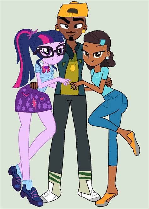 Damien With His Girlfriends By Nicolefrancesca On Deviantart