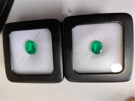 Green Oval Lab Grown Emerald At ₹ 3000 Carat In Jaipur Id 2853366036755