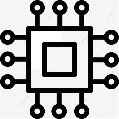Chip System Microchip Motherboard Vector System Microchip