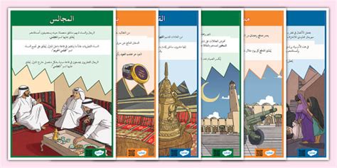 العادات والتقاليد في قطر ملصقات عرض