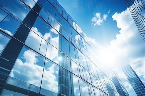 Premium Photo Modern Office Building Or Business Center Tall