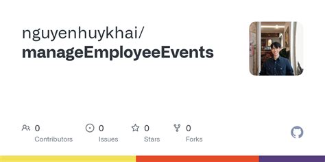 Github Nguyenhuykhai Manageemployeeevents