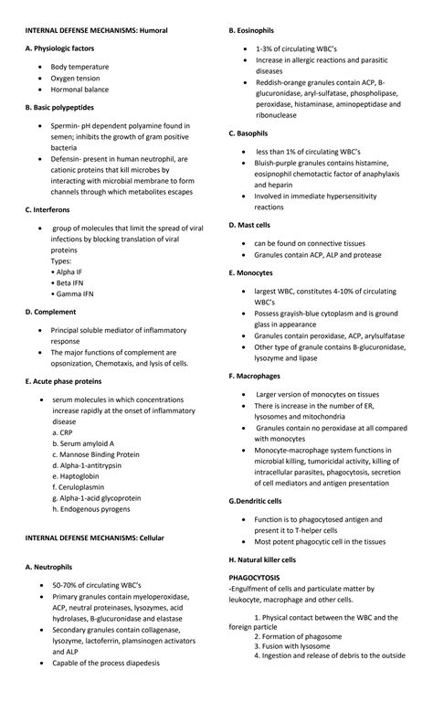 SOLUTION Overview Types Of Immunity Part 2 Ims Lec Converted Studypool