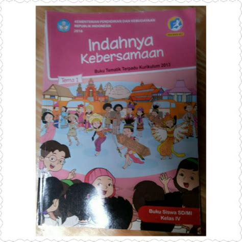 Jual BUKU TEMATIK TEMA 1 KELAS IV SD Shopee Indonesia