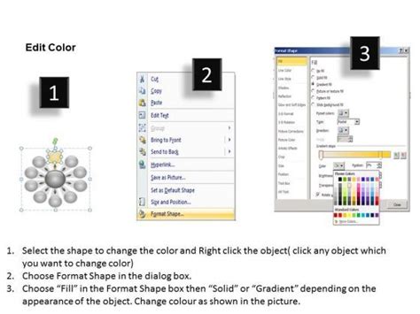 10 Diverging Stages Planning Process Diagram Radial Chart Powerpoint