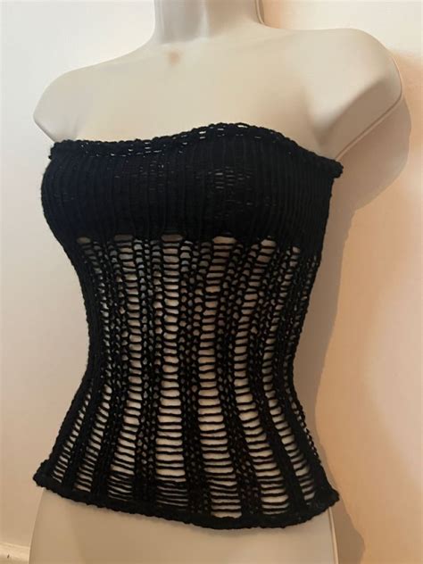 Lacey Halter Crochet Top Pattern Instant Download Summer Crochet Top